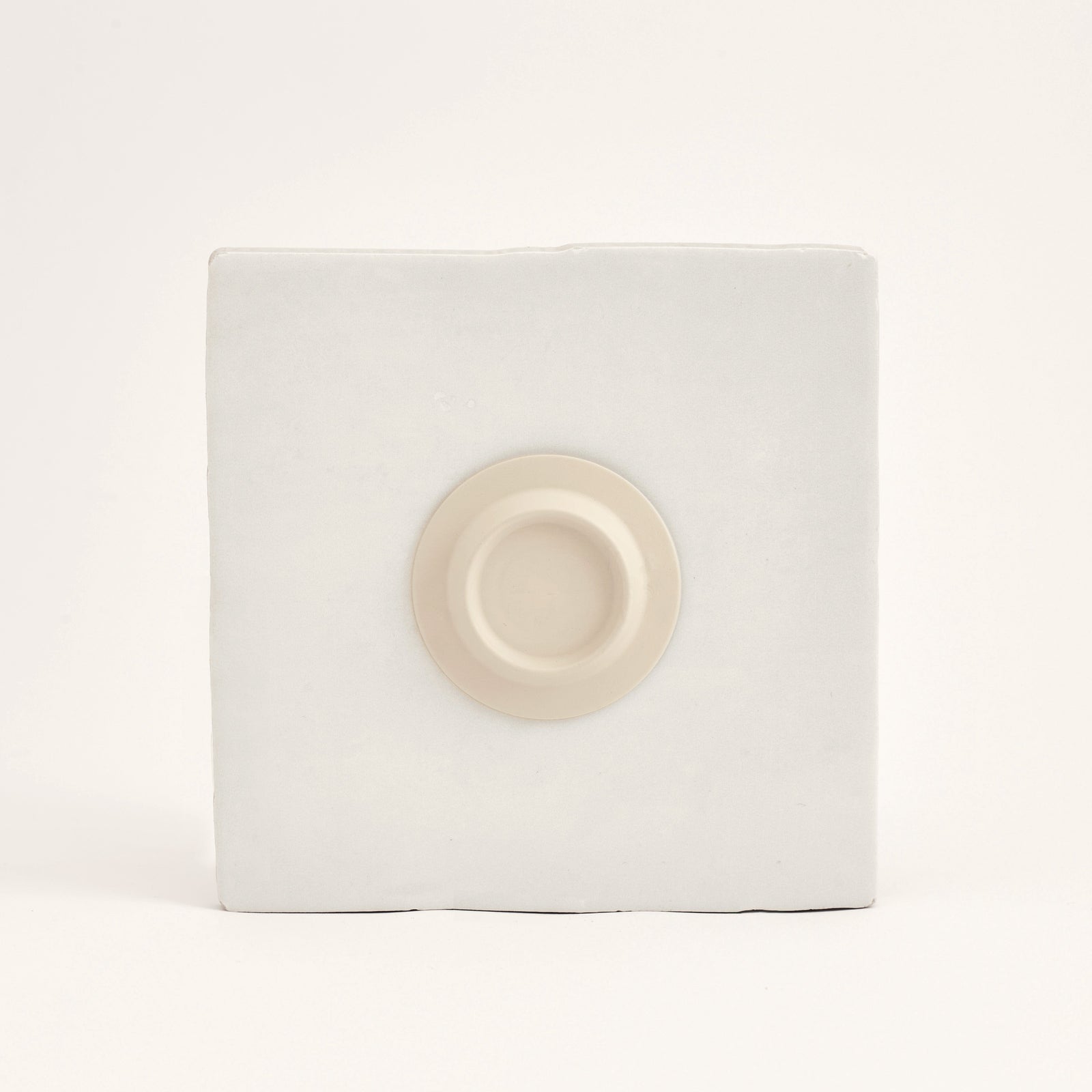 Soapi Cremeweiß - Magnetseifenhalter